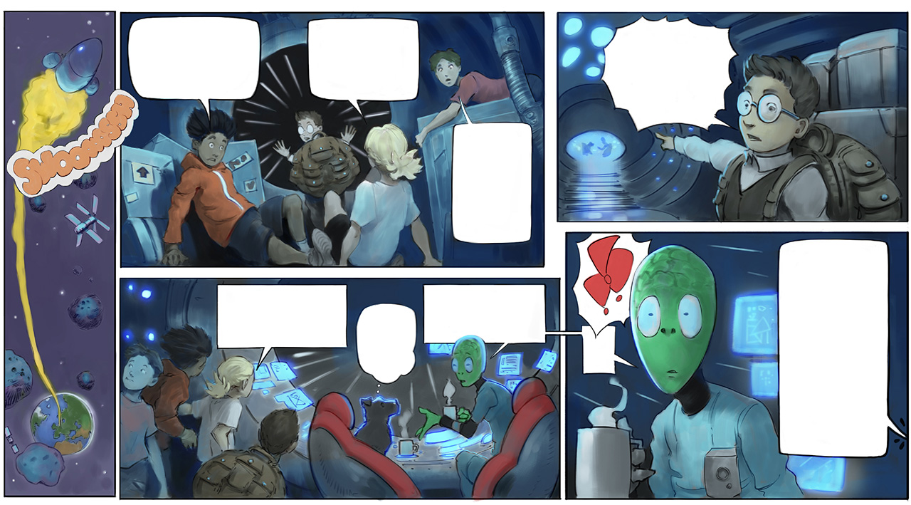 Einen Comic gestalten | Deutsch | SchuBu